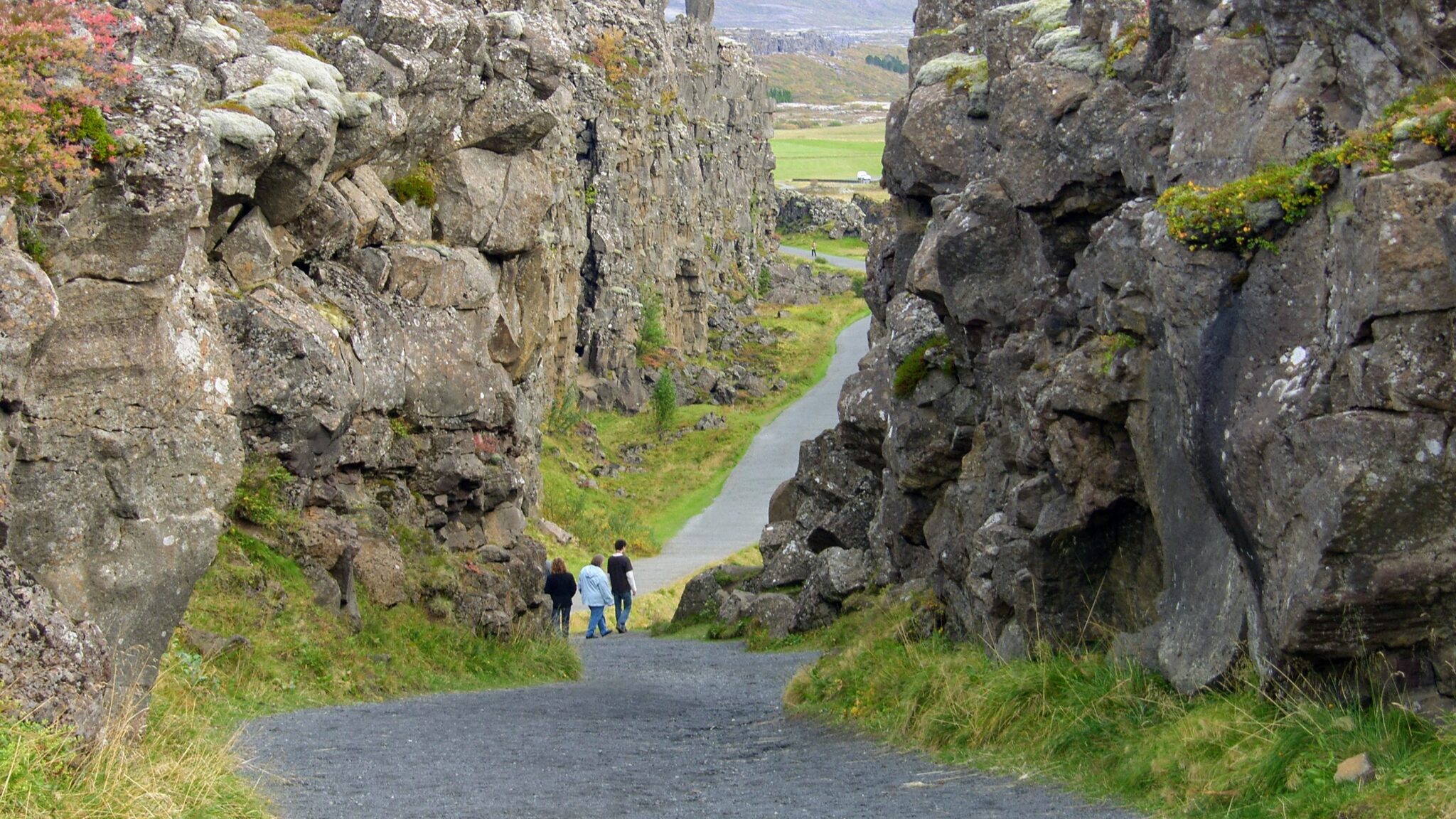 Almannagjá Rift Is The Continents Divider – Iceland in Focus